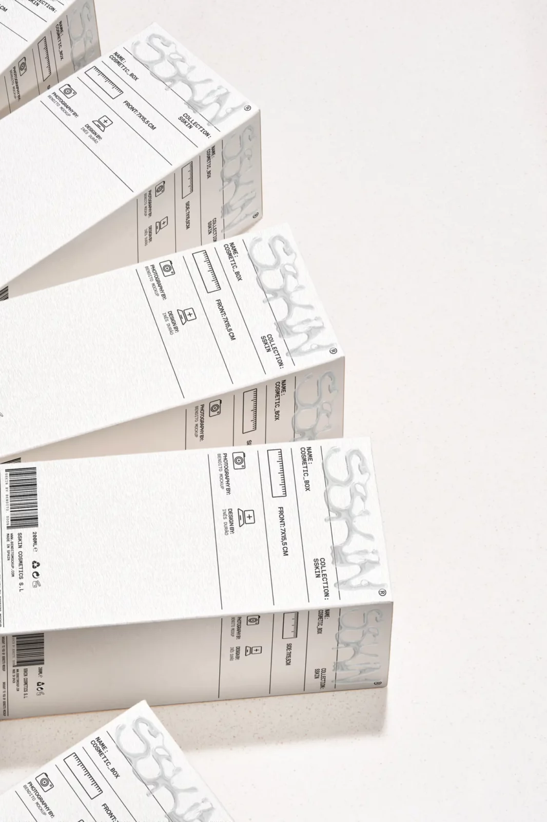 SS Cosmetic Box 01 Mockup - Bendito Mockup