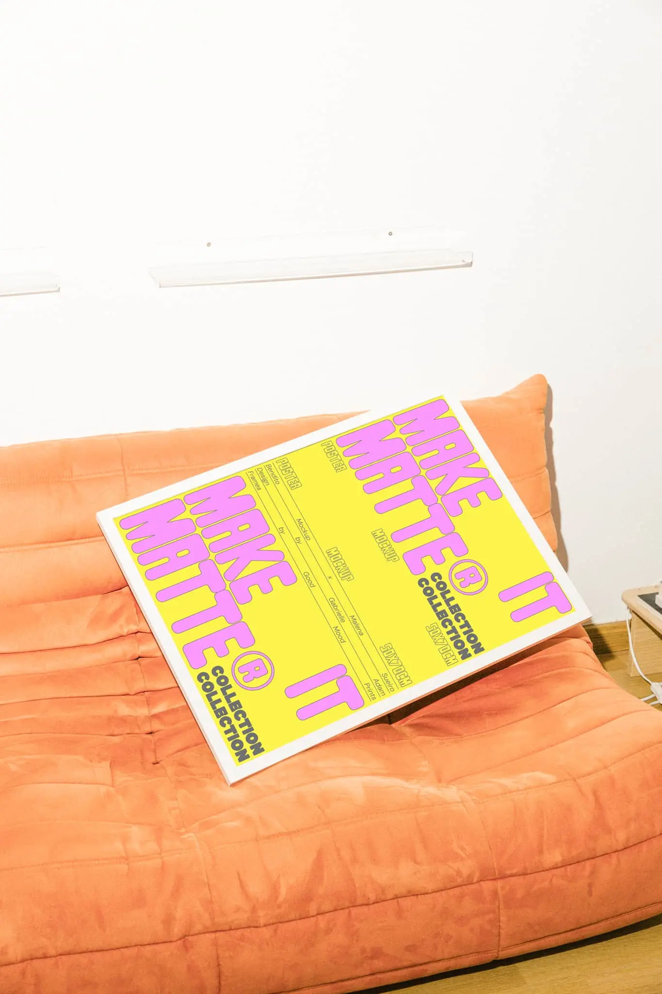 MIM Free Poster 01 Mockup - Bendito Mockup