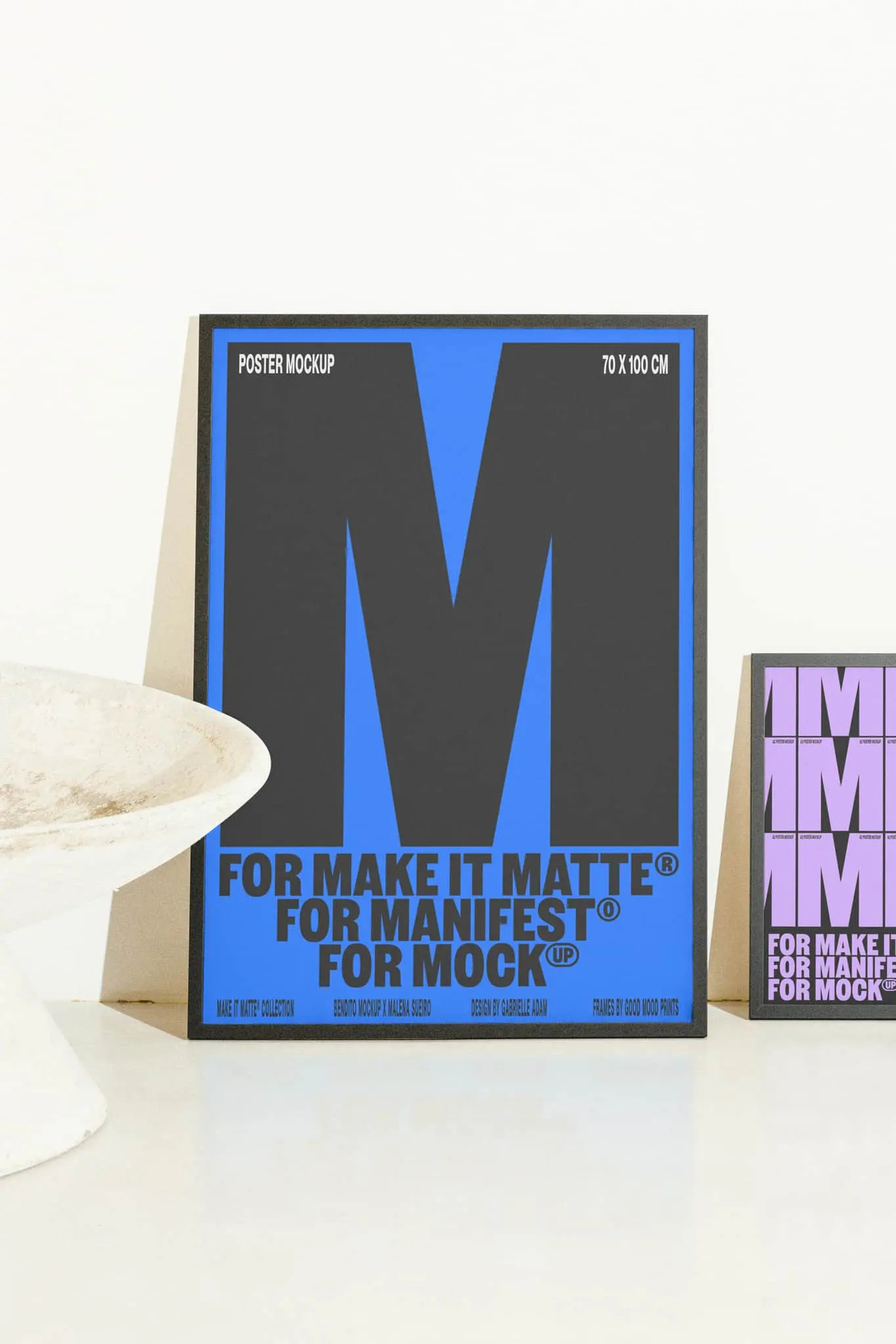 MIM Free Poster 04 Mockup - Bendito Mockup