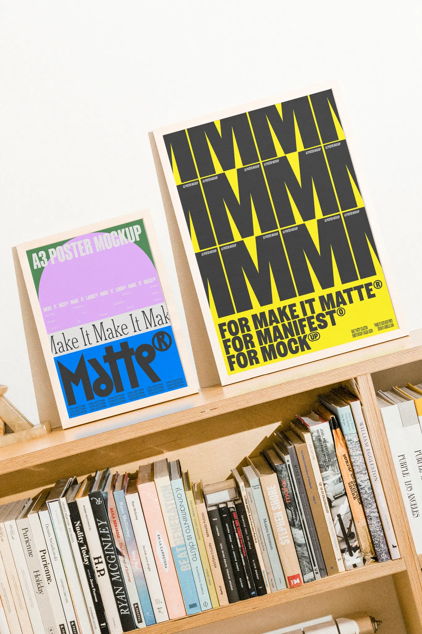 MIM Poster 30 Mockup - Bendito Mockup