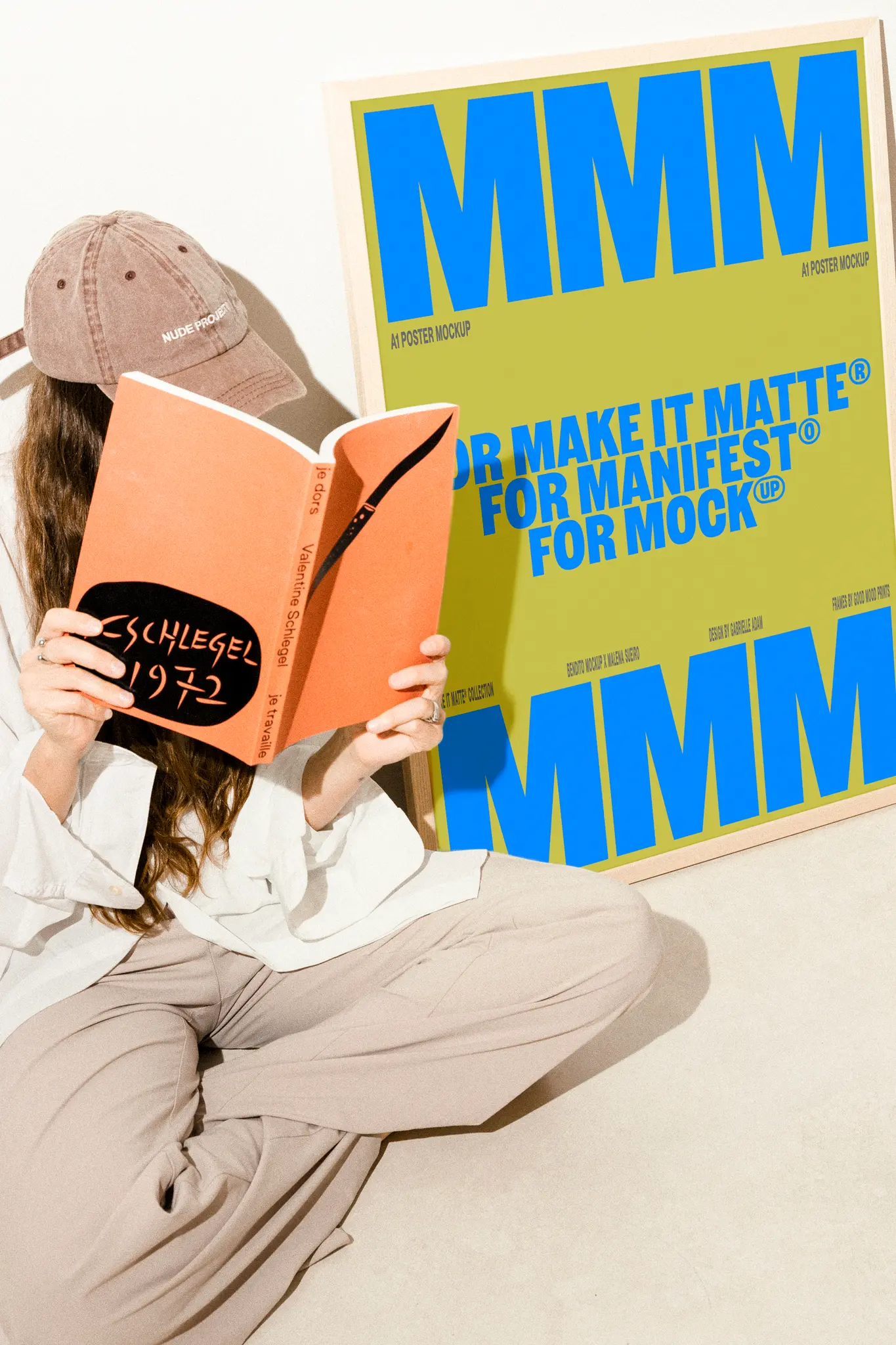 MIM Poster 45 Mockup - Bendito Mockup