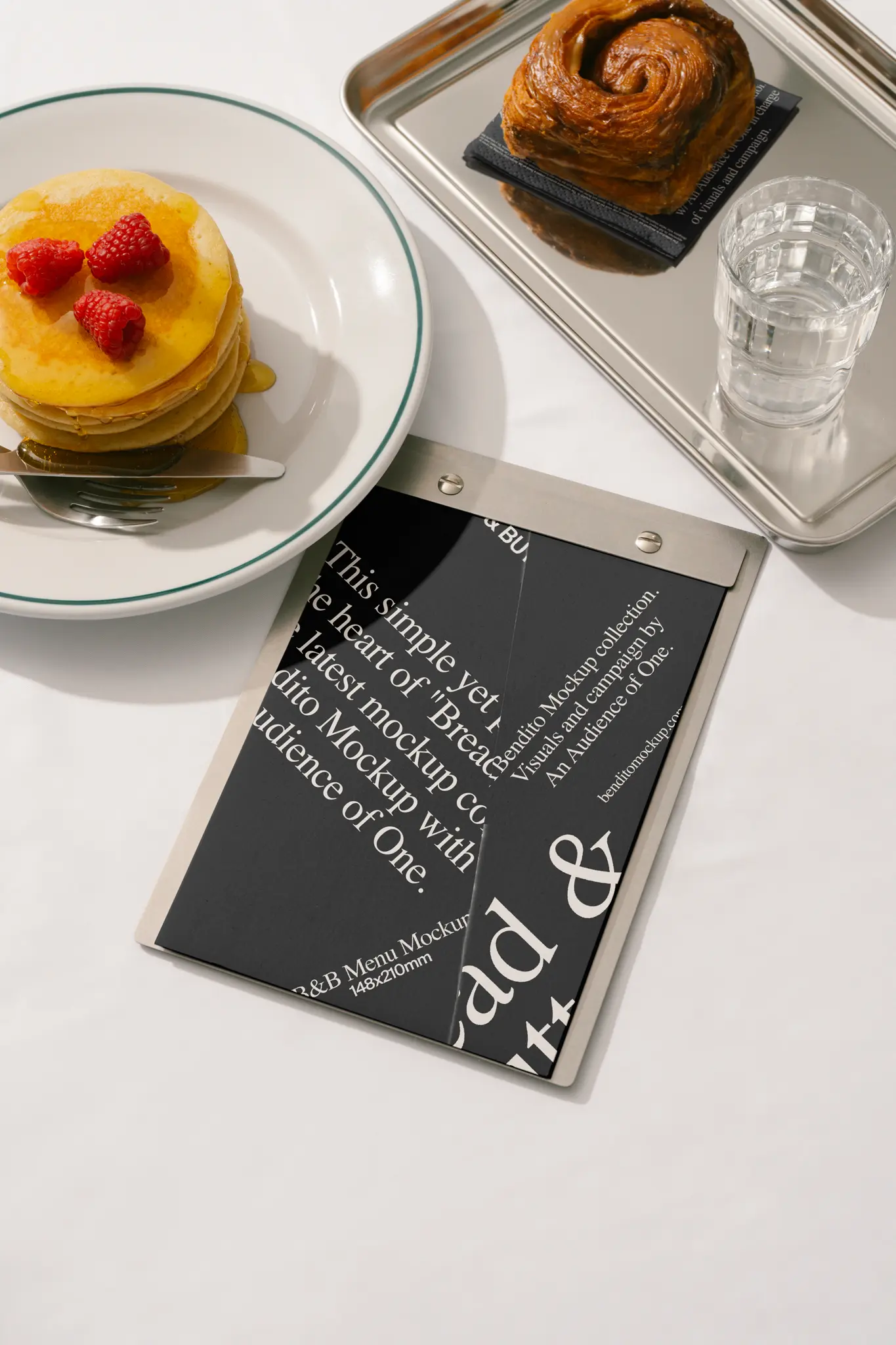 B&B Menu Mockup - Bendito Mockup