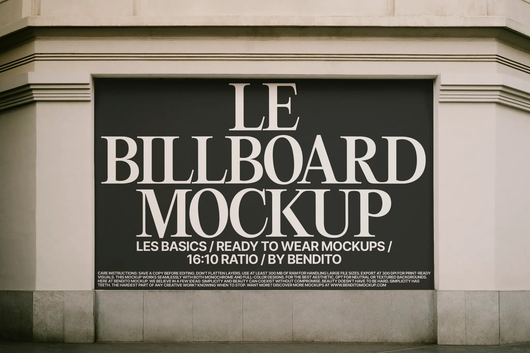LB25 W06 Le Billboard 02 Mockup - Bendito Mockup