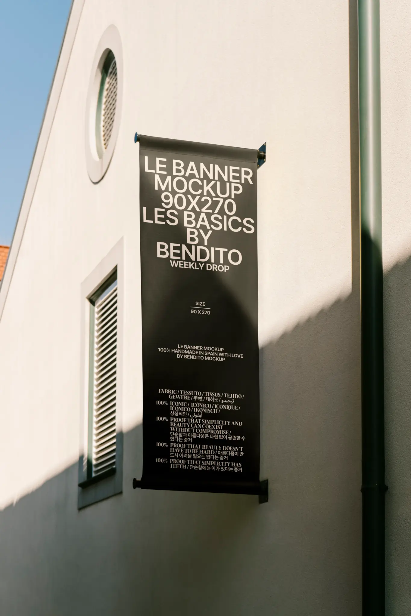 LB25 W07 Le Banner 01 Mockup - Bendito Mockup