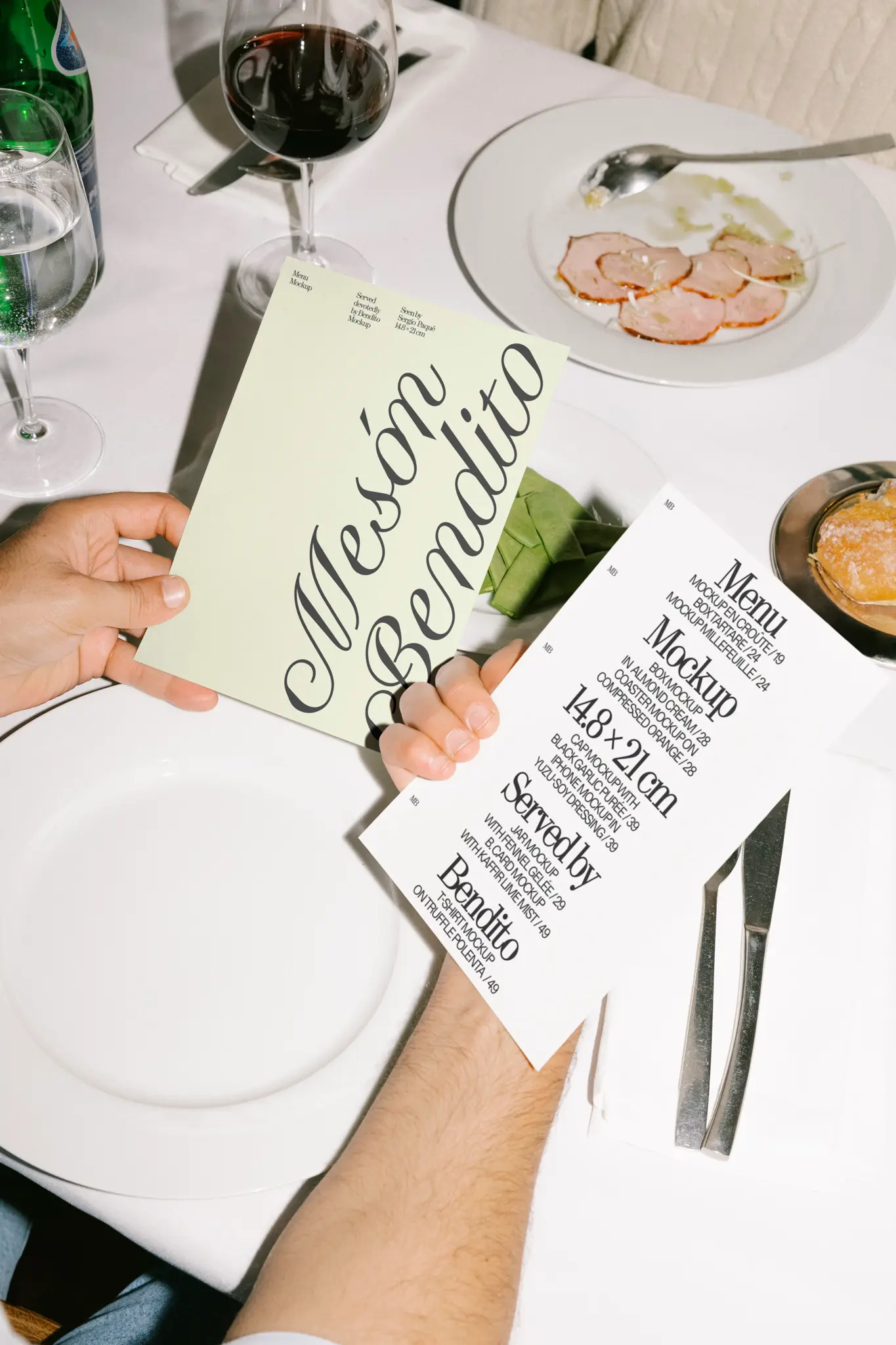 MB Menu 05 Mockup - Bendito Mockup