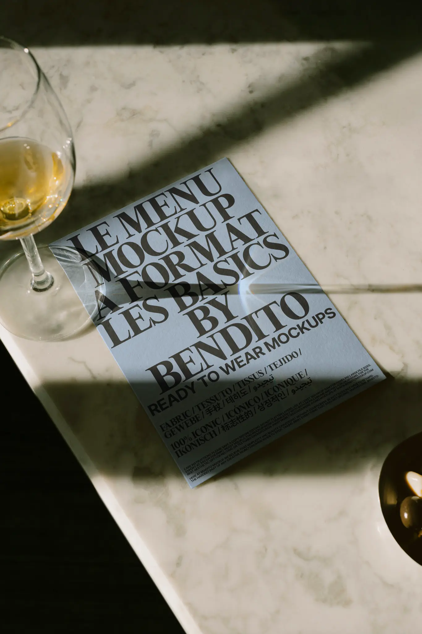 LB25 W18 Le Menu Mockup - Bendito Mockup